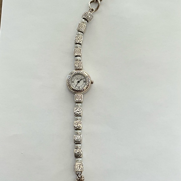 Brighton | Accessories | Brighton Silver Adjustable Womens Watch With ...